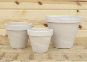 Spang Standard White Granite Terra Cotta Pots | City Planter