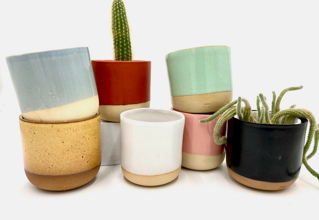 Ruby Farms Wonky Pots 5"-3 colors | City Planter